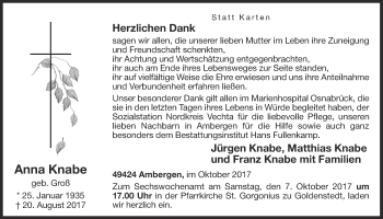 Traueranzeigen | om-trauer.de