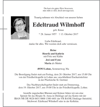 Traueranzeigen | om-trauer.de