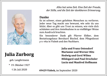 Traueranzeigen | om-trauer.de