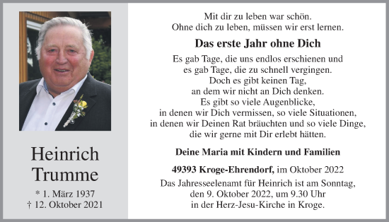 Traueranzeigen | om-trauer.de