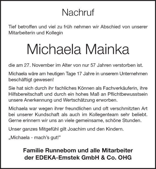 Traueranzeigen | om-trauer.de