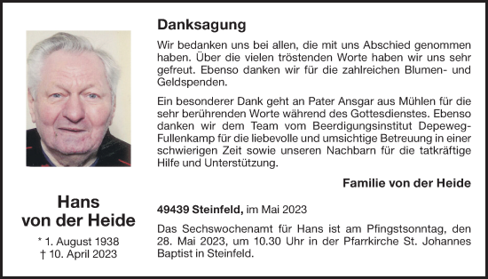 Traueranzeigen | om-trauer.de