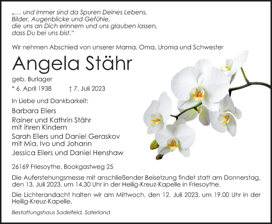 Traueranzeigen | om-trauer.de