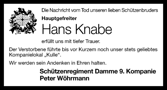 Traueranzeigen | om-trauer.de