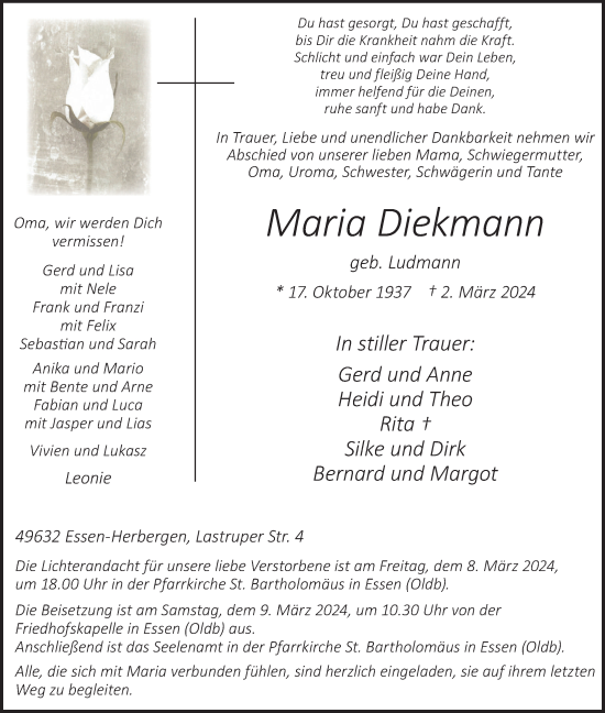 Traueranzeigen | om-trauer.de