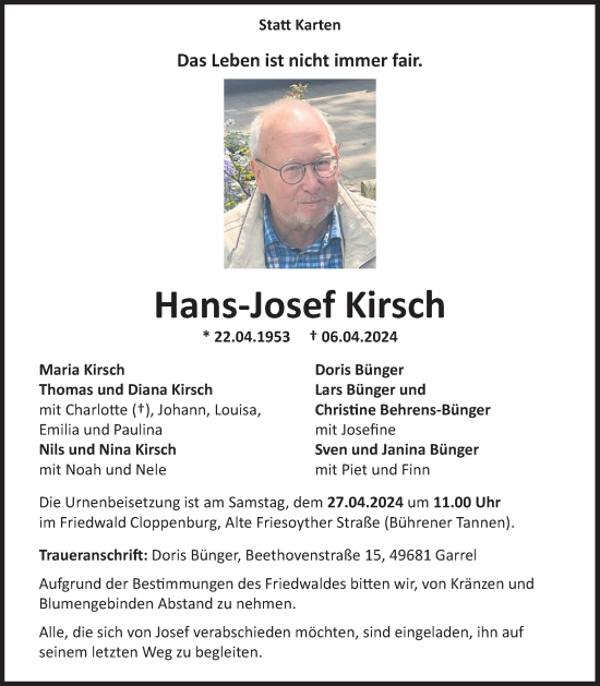 Traueranzeigen | om-trauer.de