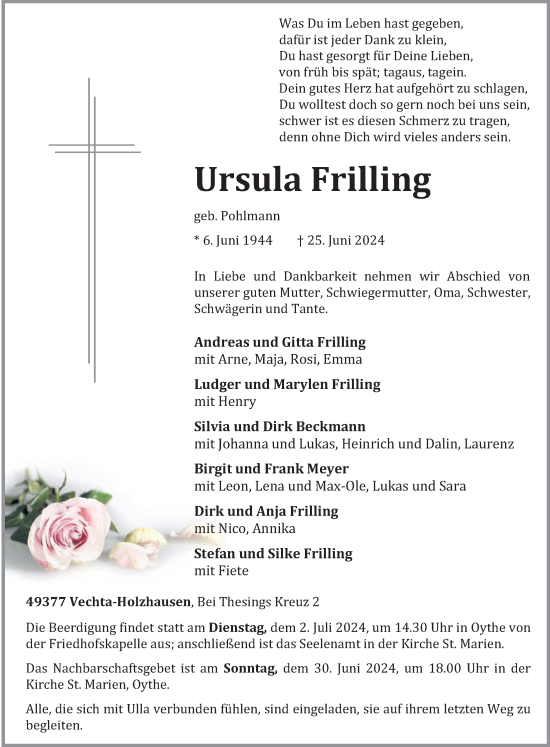 Traueranzeigen | om-trauer.de